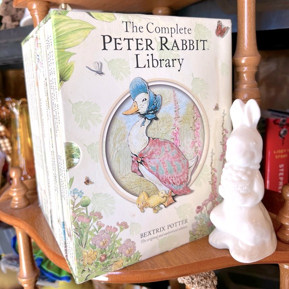 Accents | Vintage Beatrix Potter 203 Peter Rabbit Library 23 Childrens ...